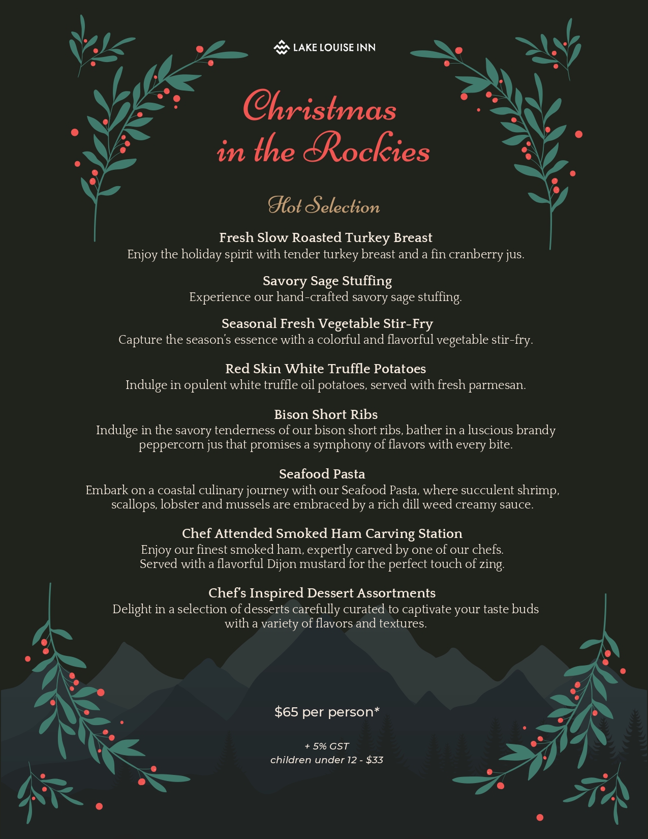 Dining - Lake Louise inn